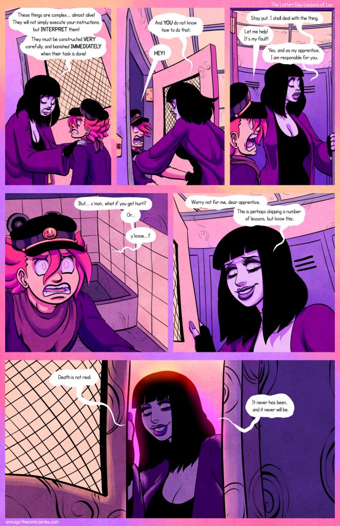 The Latter-Day Lessons of Len – Ennui GO!